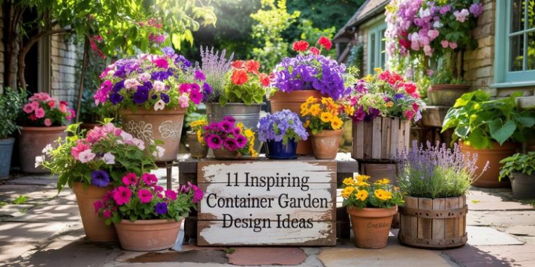 11 Inspiring Container Garden Design Ideas to Transform Your Space ...