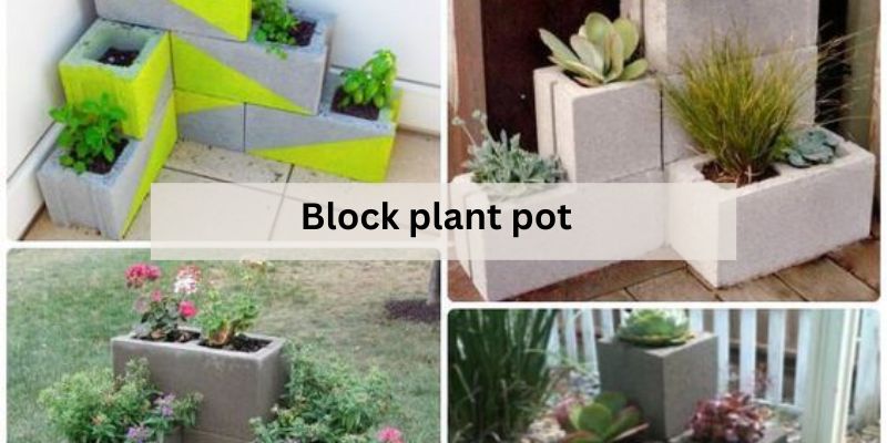Block plant pot – Inside Grown
