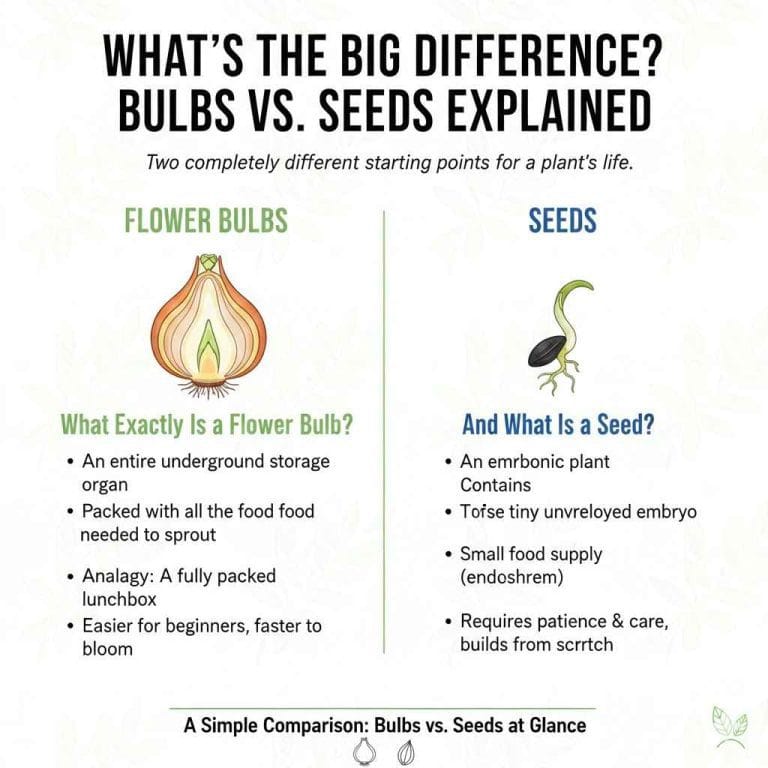 Are Flower Bulbs Seeds? A Genius Essential Answer