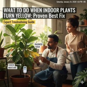What To Do When Indoor Plants Turn Yellow: Proven Best Fix